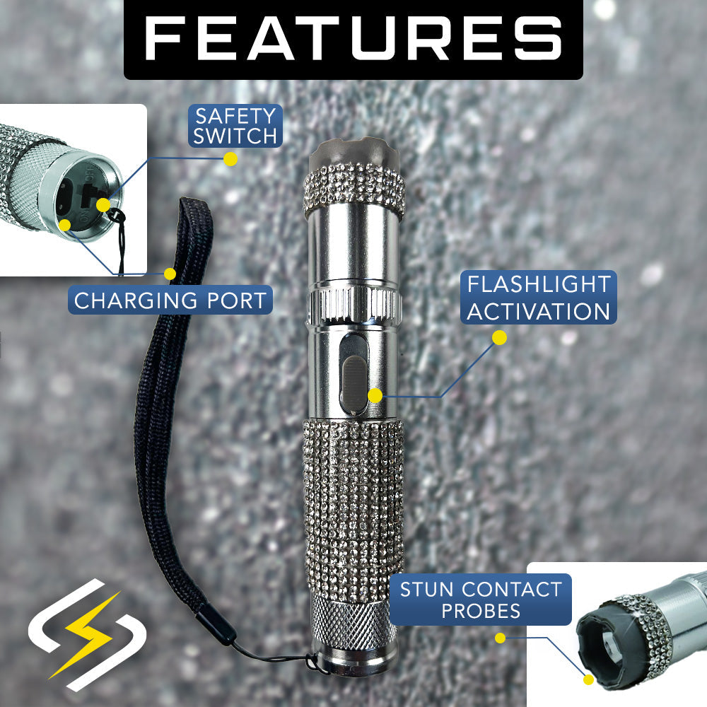 RhineStun 75,000,000* Stun Flashlight | Jolt Self Defense Products ...